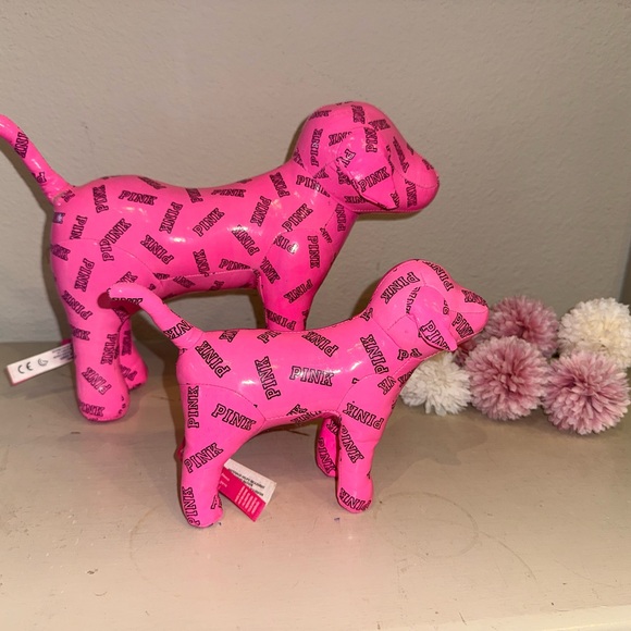 PINK Victoria's Secret | Accessories | 2 Pc Set Of Neon Pink Victorias ...
